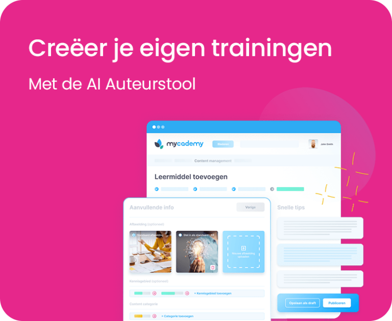 Gegarandeerd groeien met het leerplatform van MyCademy Gegarandeerd groeien met het leerplatform van MyCademy